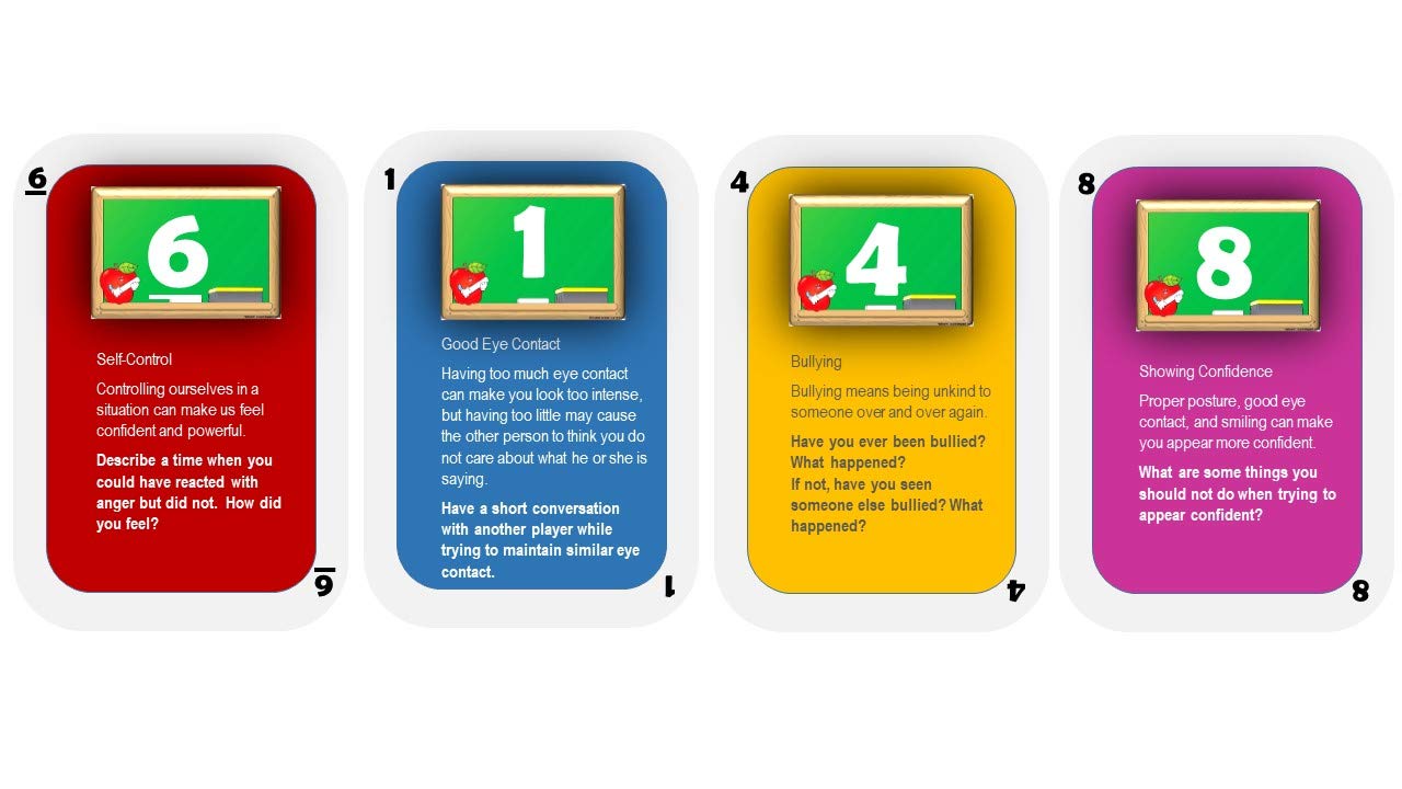 Snapklik.com : Mad Smartz Social Skills Anger Management Card Game ...