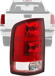 Amazon.com: CARMOCAR Tail Lights Assembly Driver Side Compatible with ...
