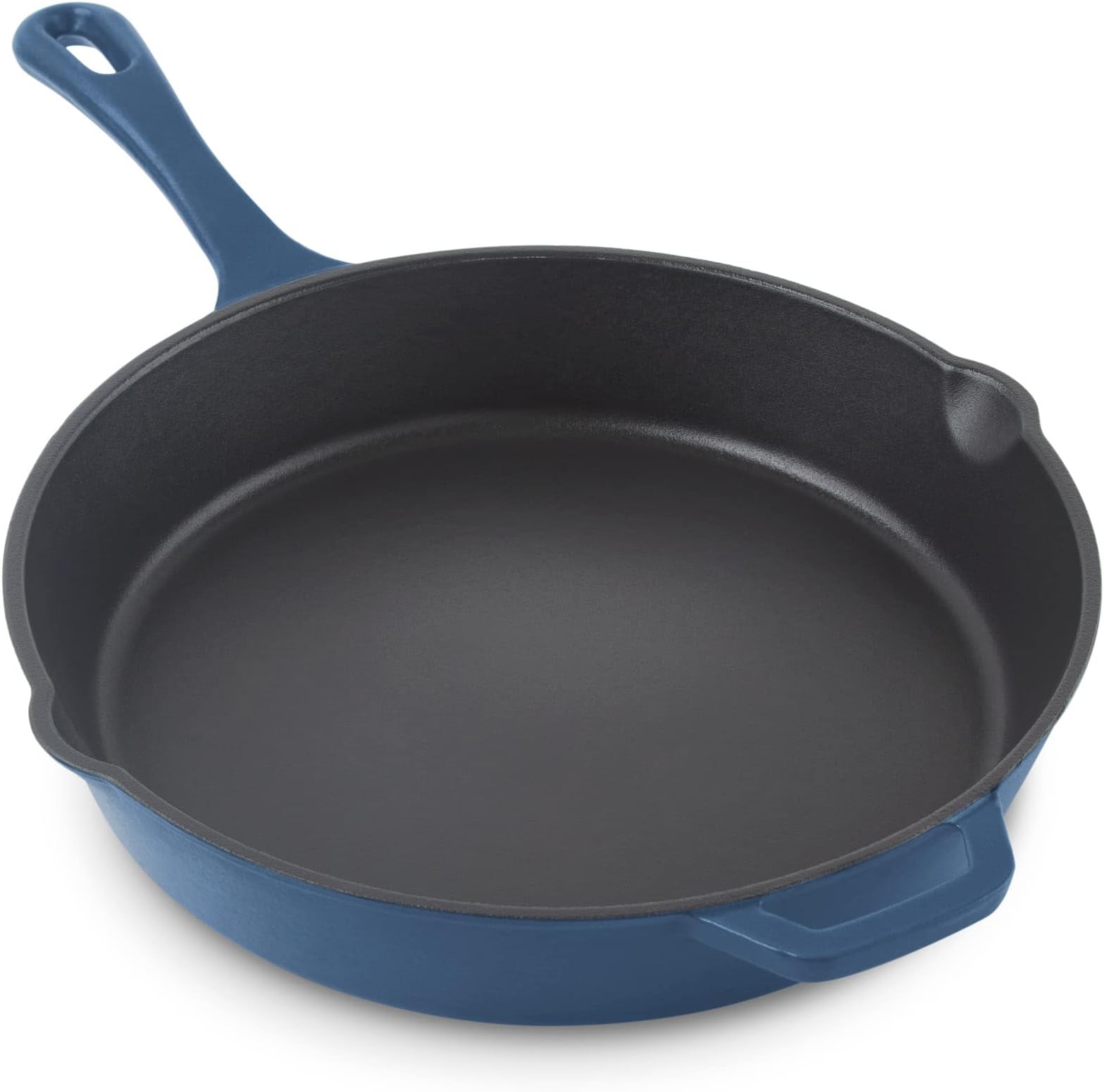 Amazon.com: Lodge Cast Iron Skillet with Red Silicone Hot Handle Holder ...