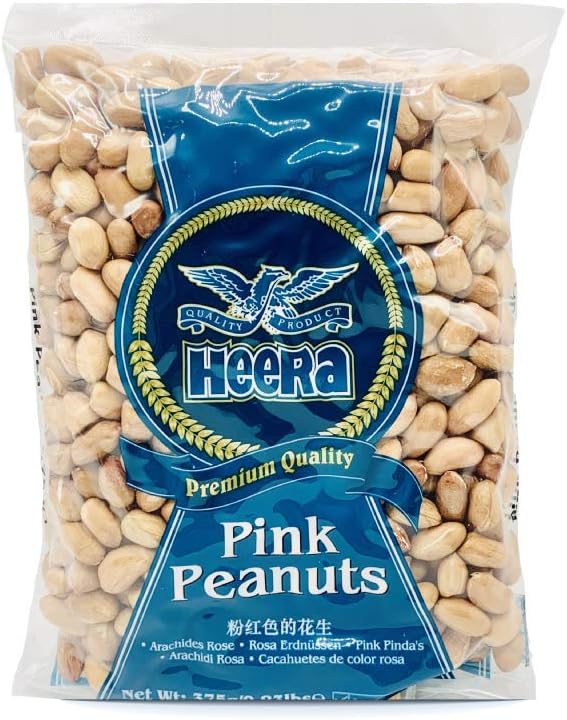 Heera Pink Peanuts 375g : Amazon.co.uk: Grocery