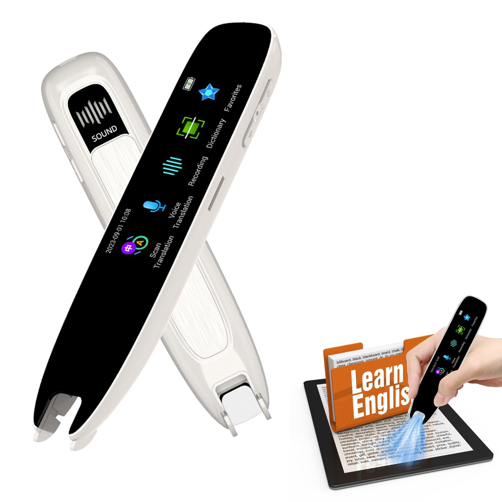 Amazon.com : FormiPow Translation Pen, Scan Translator Pen with 2.99 ...