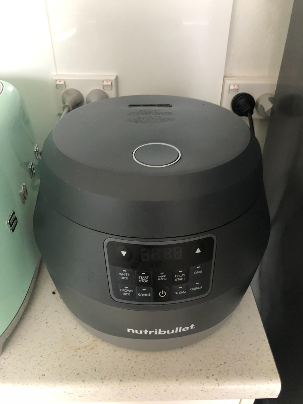 NutriBullet Everygrain Rice Cooker, Dark Grey, Rice cooker, grain ...