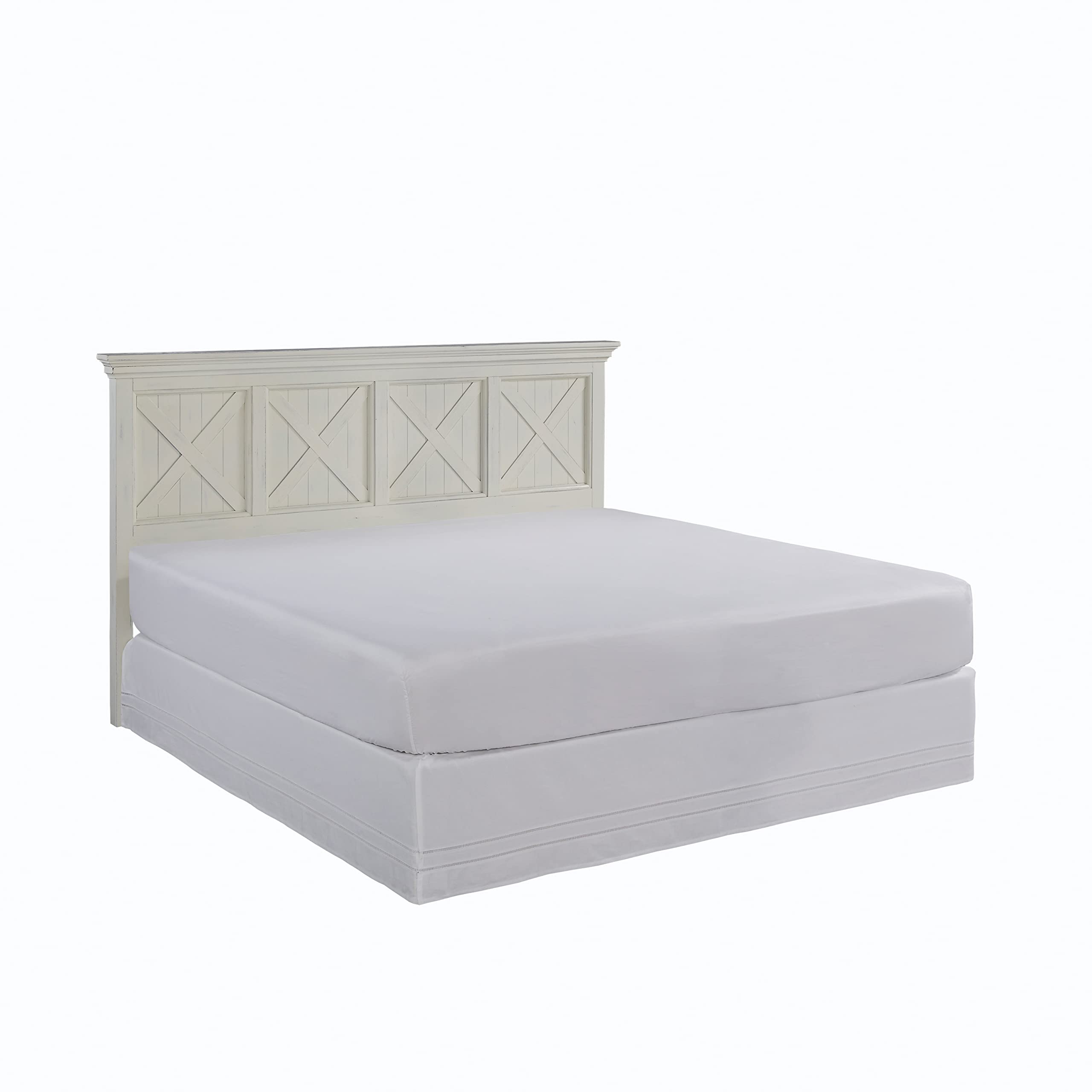 Amazon.com - Seaside Lodge White King Headboard by Home Styles