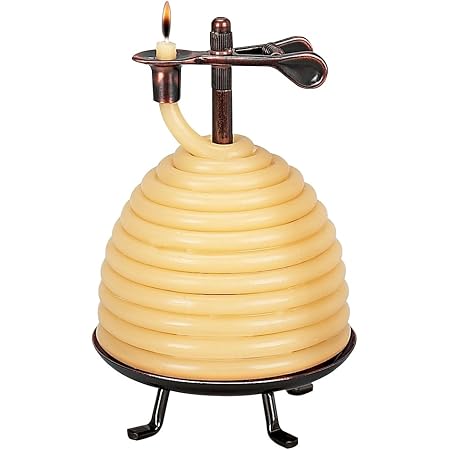 Amazon.com: Candle by the Hour 120-Hour Beehive Candle, Eco-friendly ...
