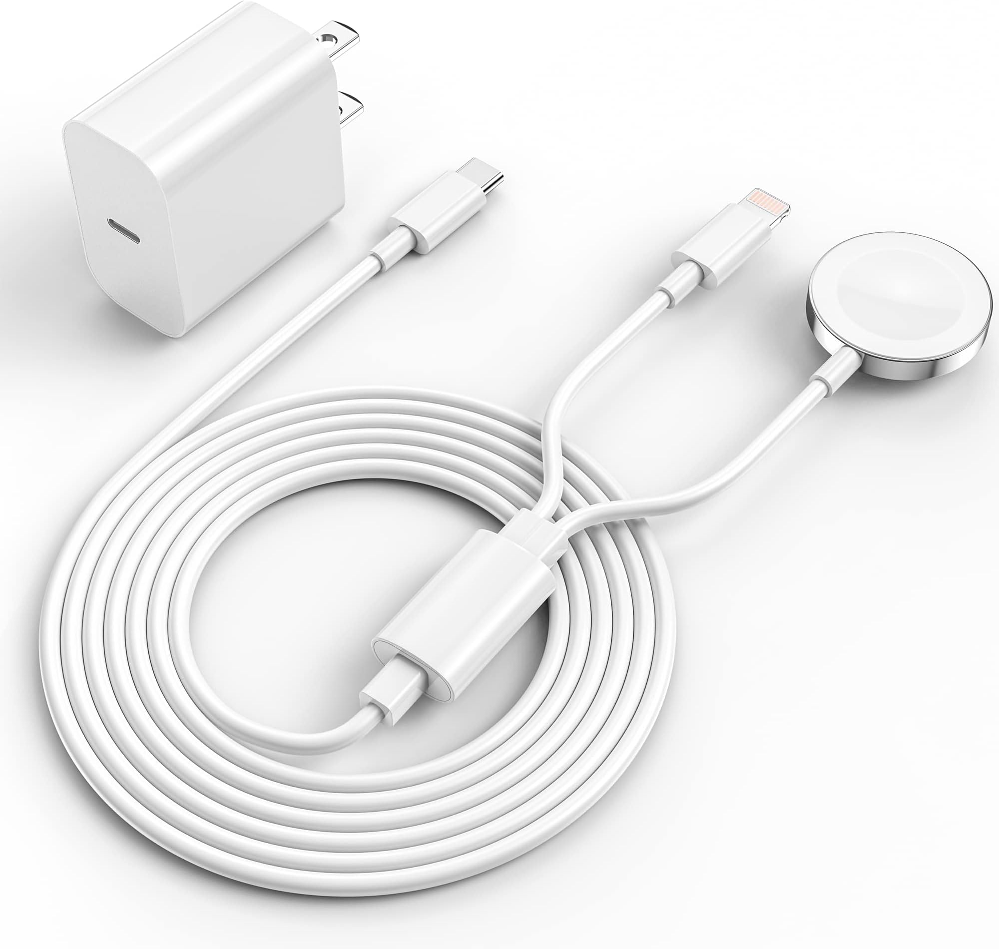 Amazon.com: Upgraded Apple Watch Charger, iPhone Watch Charger ...