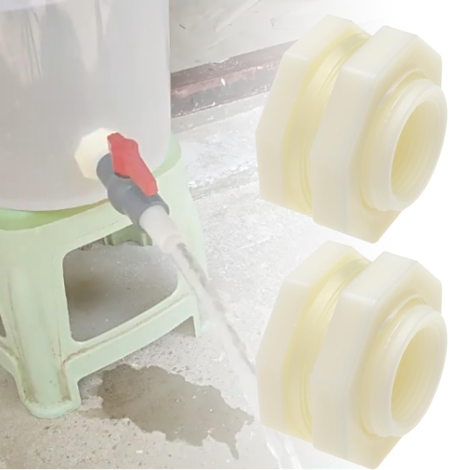 The Lord of the Tools 2pcs Internal Thread ABS Partition Joint with ...