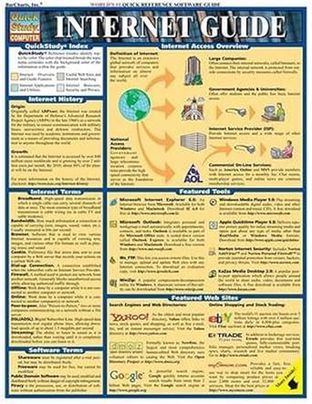 Buy Internet Guide (Quick Study Computer) Book Online at Low Prices in ...