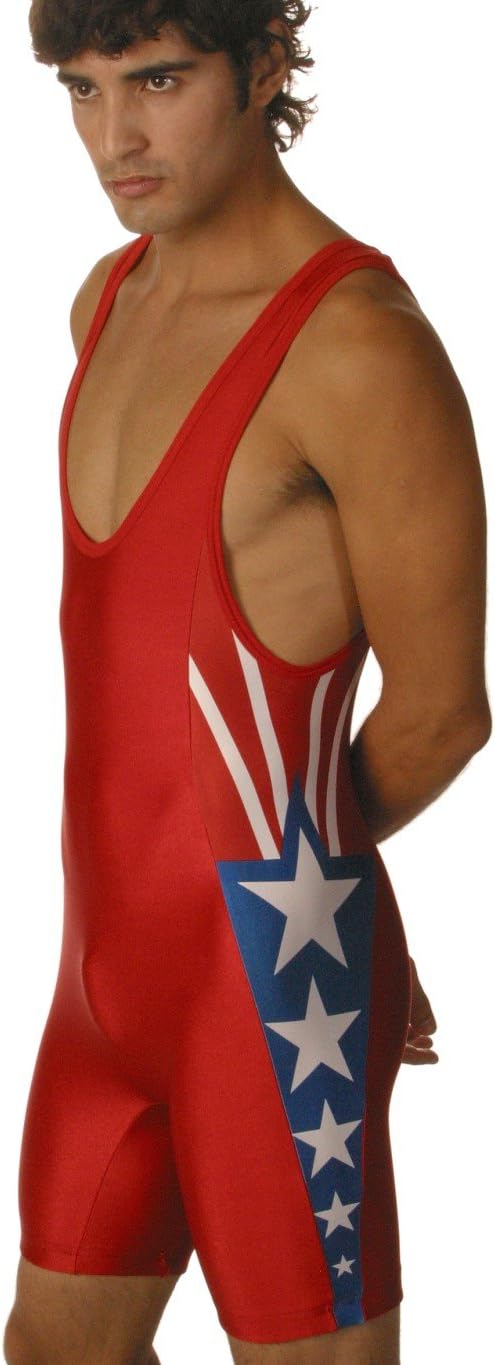 Amazon.com: Matman Wrestling Singlet Men's Sydney Weightlifting Singlet ...