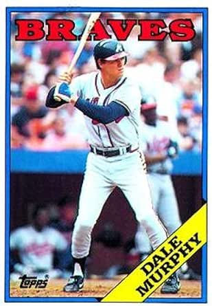 Amazon.com: 1988 Topps #90 Dale Murphy : Collectibles & Fine Art