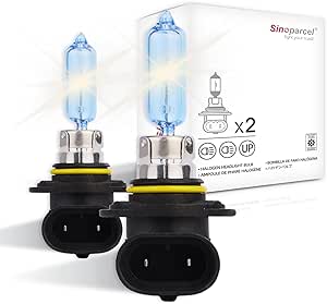 Amazon.com: Sinoparcel 9012/HIR2 Halogen High and Low Beam Headlight Bulb 3800K, 150% More ...