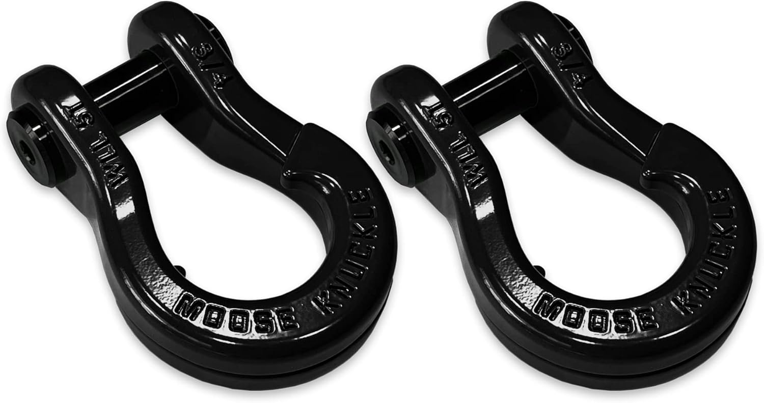 Amazon.com: Moose Knuckle Offroad Jowl Split Shackle 3/4 | 10,000 lbs ...