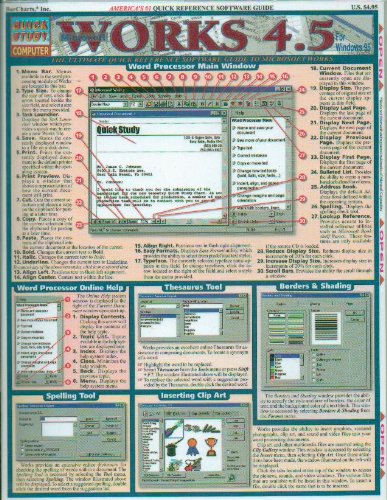 Ms Works 4.5: BarCharts, Inc.: 9781572222694: Amazon.com: Books