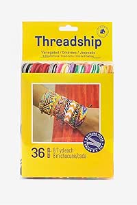 Amazon.com: DMC Prism Craft Divas Thread Pack, 100 Percent Cotton ...