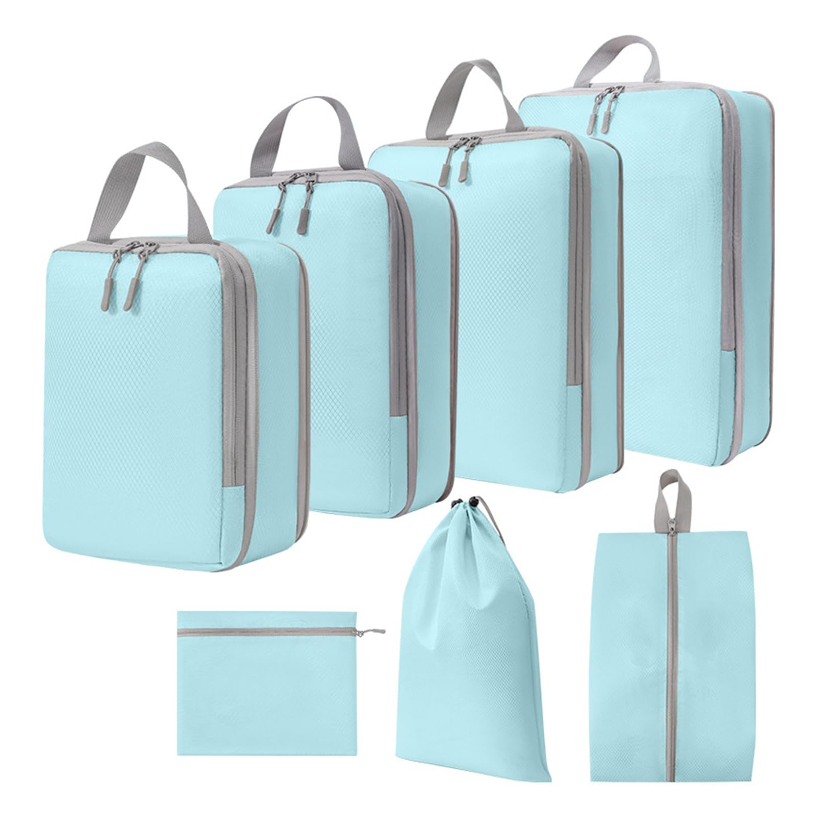 Cipway Compression Packing Cubes ORGANIEASY 7-Set Compression Packing ...