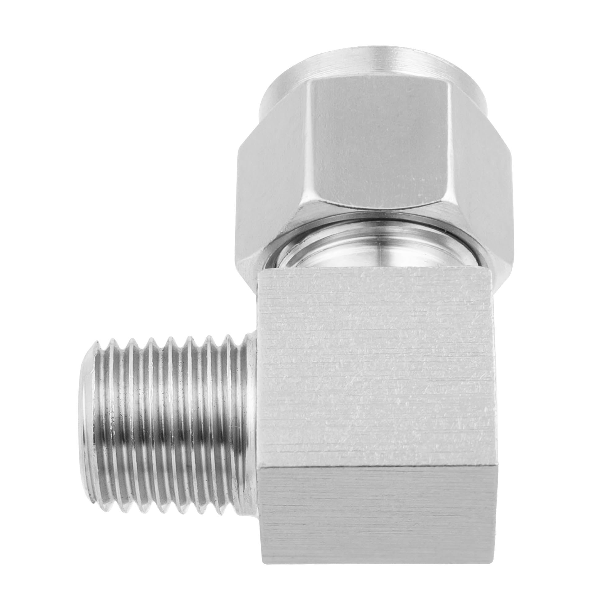 Snapklik.com : Yoebor Stainless Steel 304 Compression Tube Fitting 90 ...