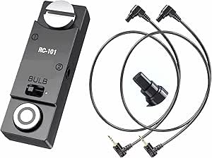 RC101-N3 Camera Shutter Remote Control for Canon R5 R5C 5D4 5D3 6d2 1/4 ...