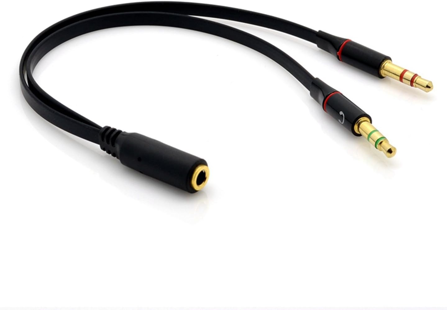 Amazon.com: 3.5mm Headphone / Headset to PC Adapter, 3.5mm Female to 2 ...
