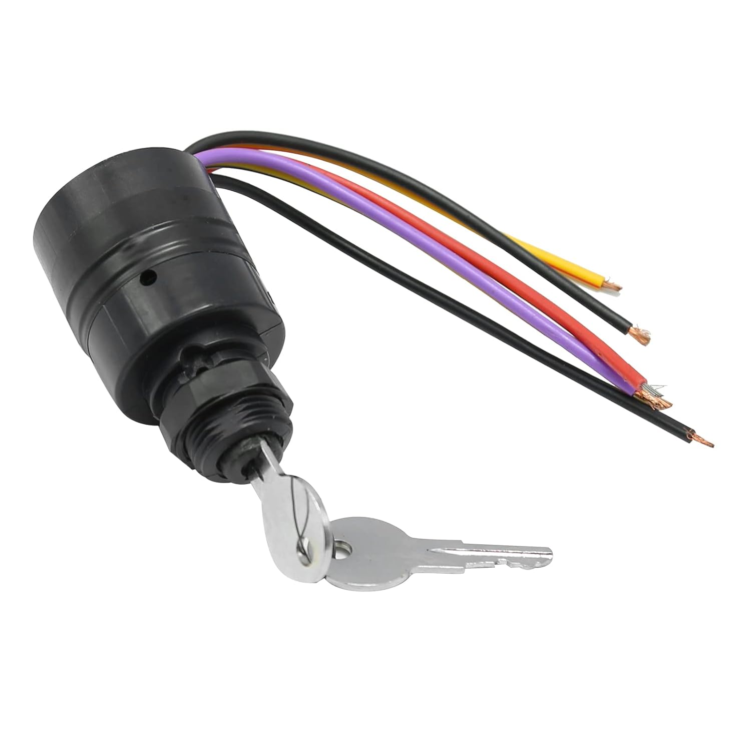 Amazon.com: Ignition Switch Boat Push to Choke 6 Wire Base Ignition Key ...