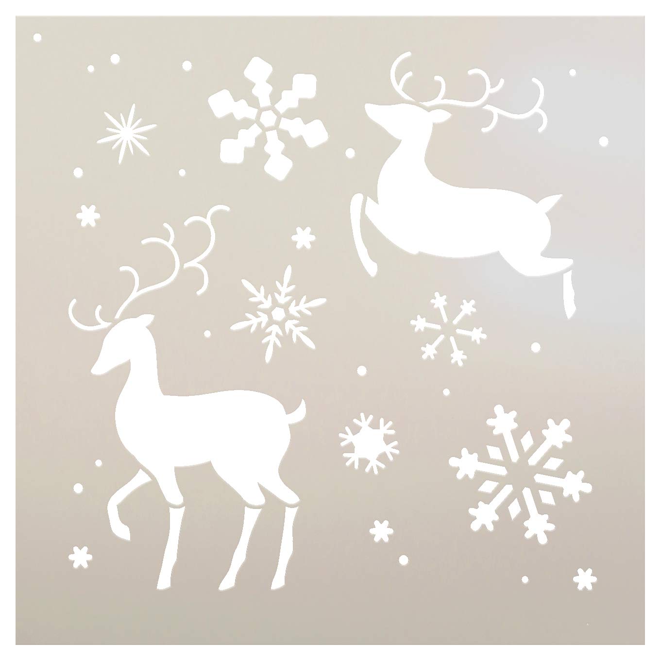 Reindeer Template Craft Paper Reindeer Ornament Red Ted Art Kids
