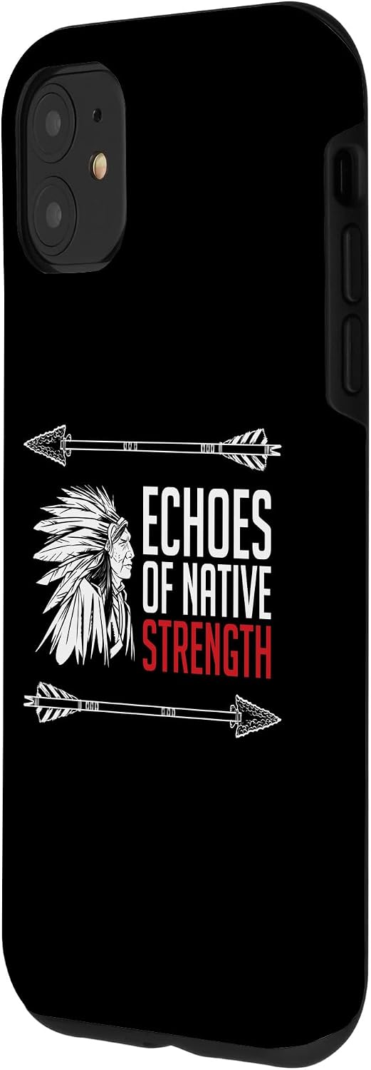 iPhone 11 Echoes Of Nativ Strenght Native American Case – Yaxa Colombia