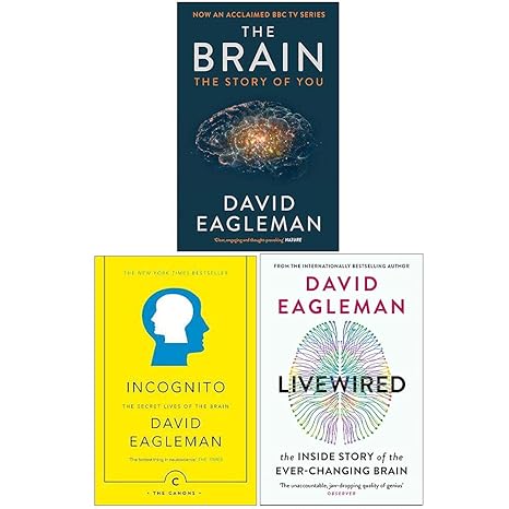 David Eagleman Collection 3 Books Set (The Brain The Story of You ...