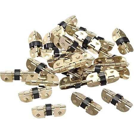 Amazon.com: uxcell Spring Loaded Hinges for Glasses Case Jewelry Wooden ...