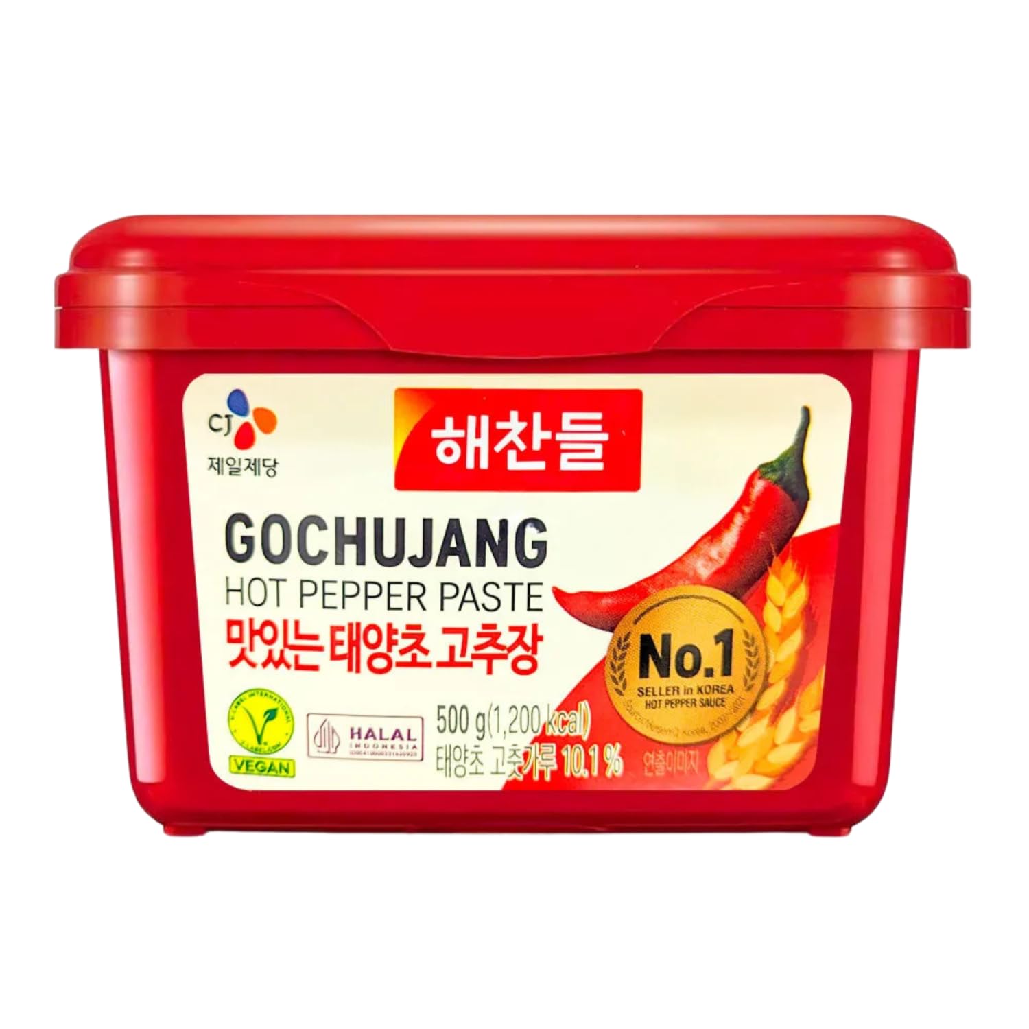 Halal Vegan Cj Haechandle Gochujang Hot Red Pepper Paste Taeyangcho ...