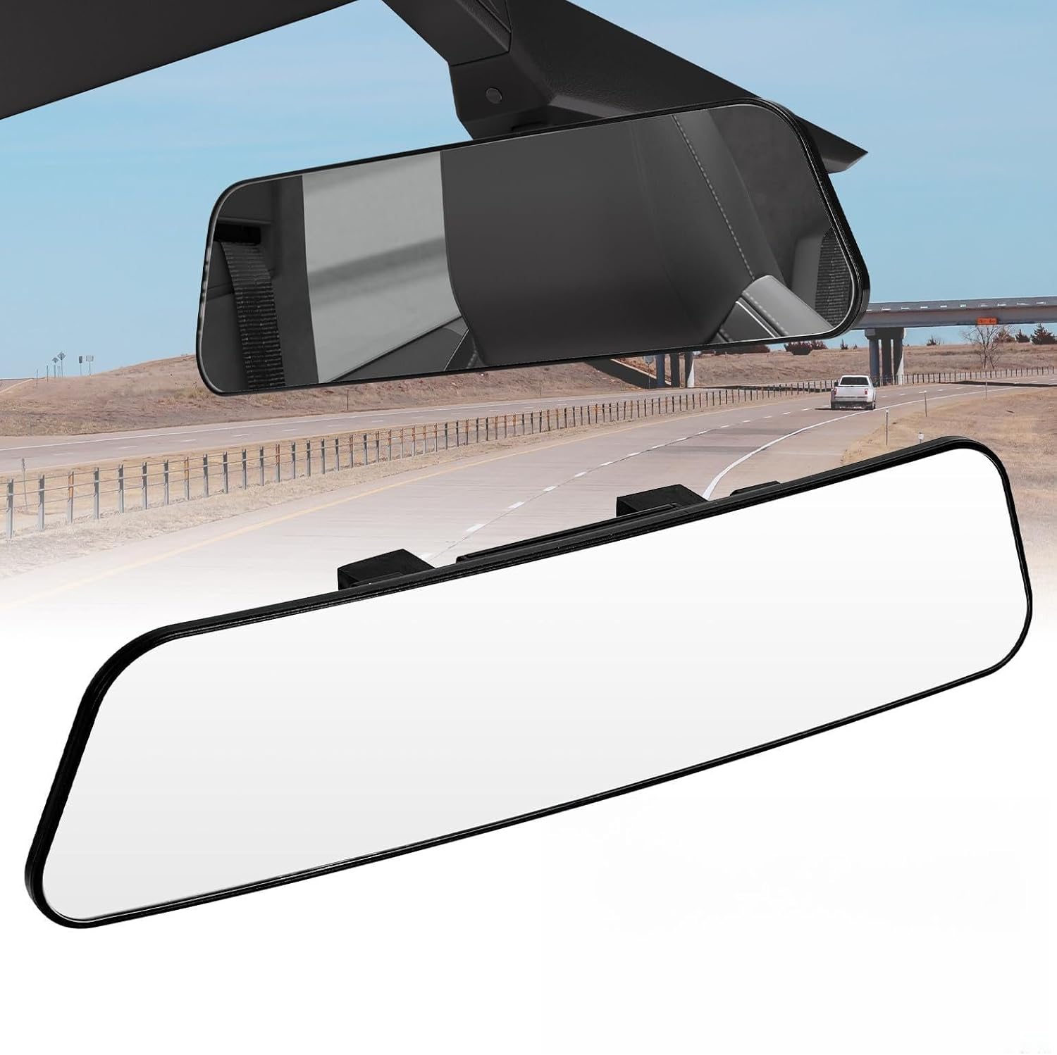 Amazon.com: JOYTUTUS Rear View Mirror for Tesla Cybertruck, Wided ...