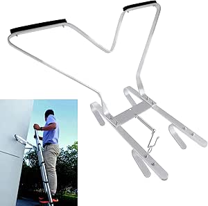 Heavy Duty Aluminium V-Shaped Ladder Stand Off, Wall Stabilizer 12 ...