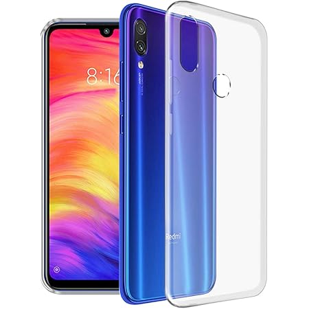 YOFO Silicone Transparent Back Cover for MI Redmi Note 7 Pro/Note 7 ...