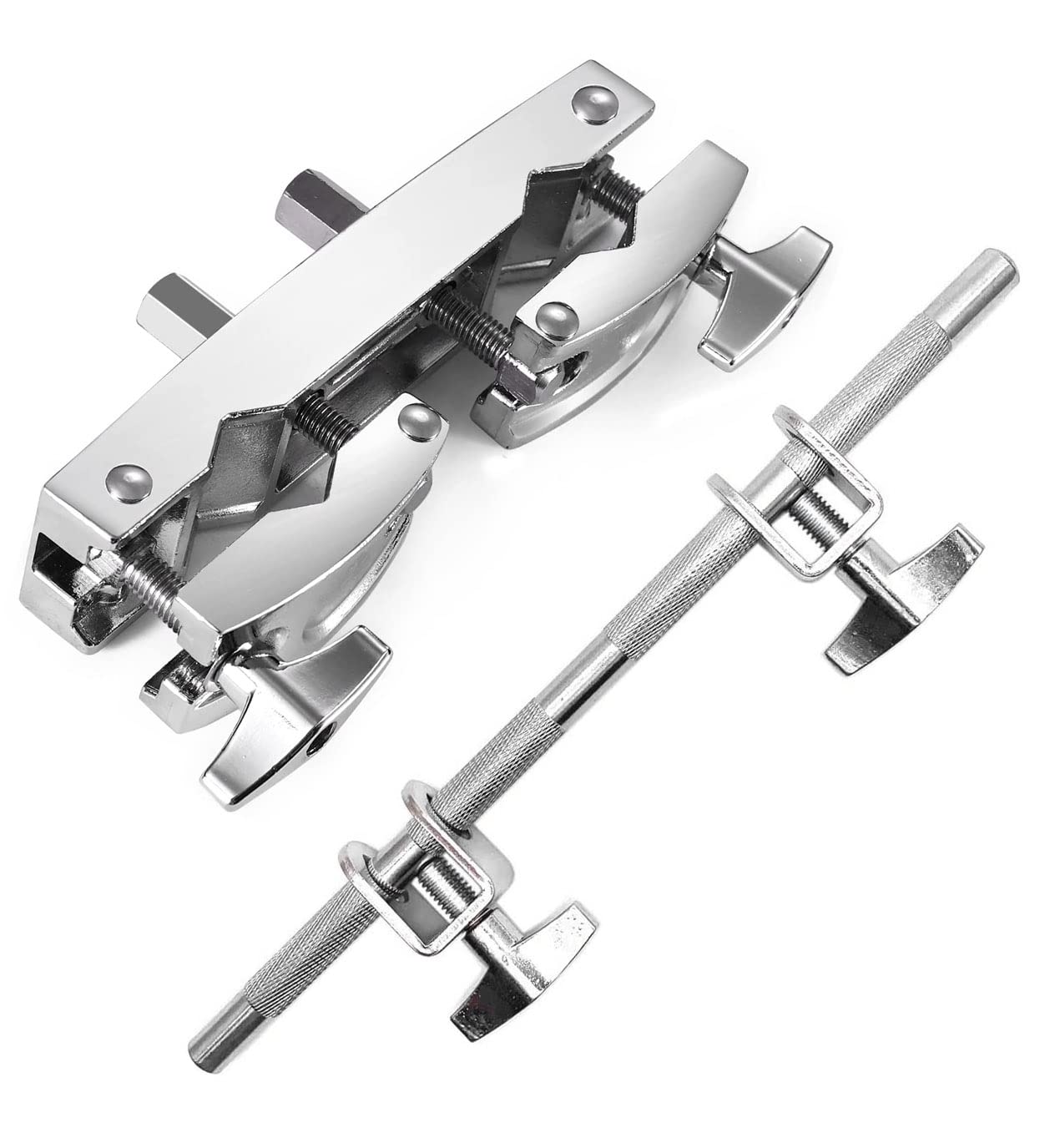 Cowbell Mount With Height Angle Adjustable Rod Drum Clamp Mounting ...