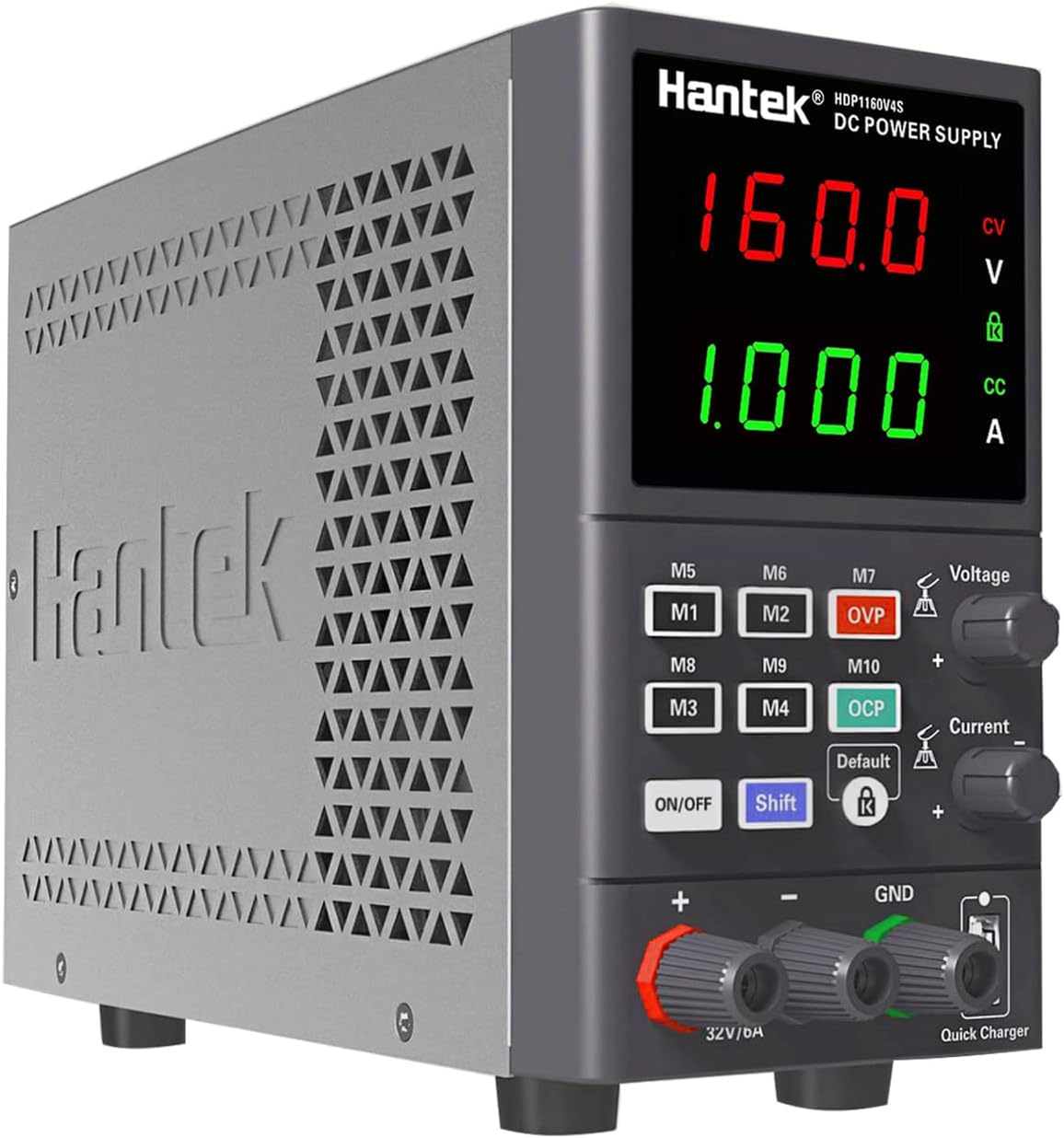 Hantek Programmable DC Power Supply 160V 4A with RS-232 Function ...