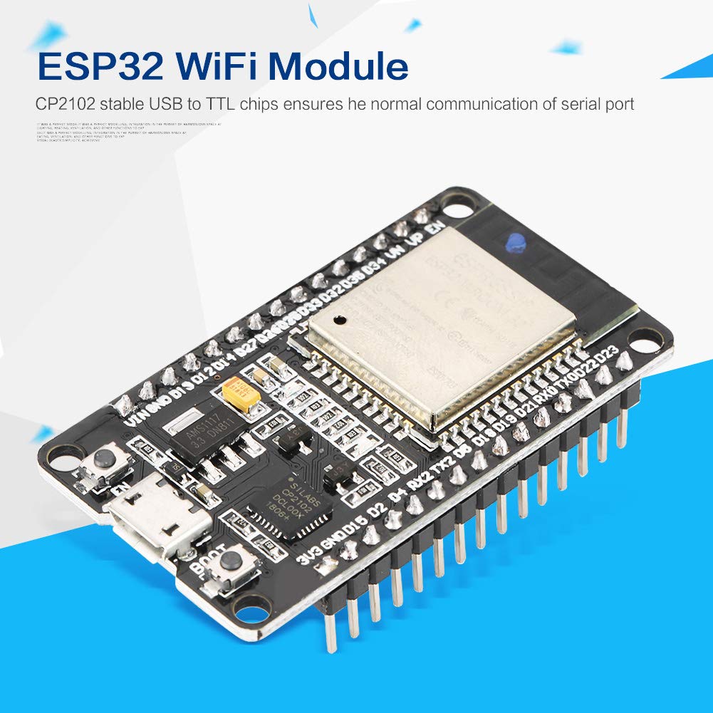 ESP32 Development Board,ESP-WROOM-32 Wi-Fi+BT+BLE MCU Development ...