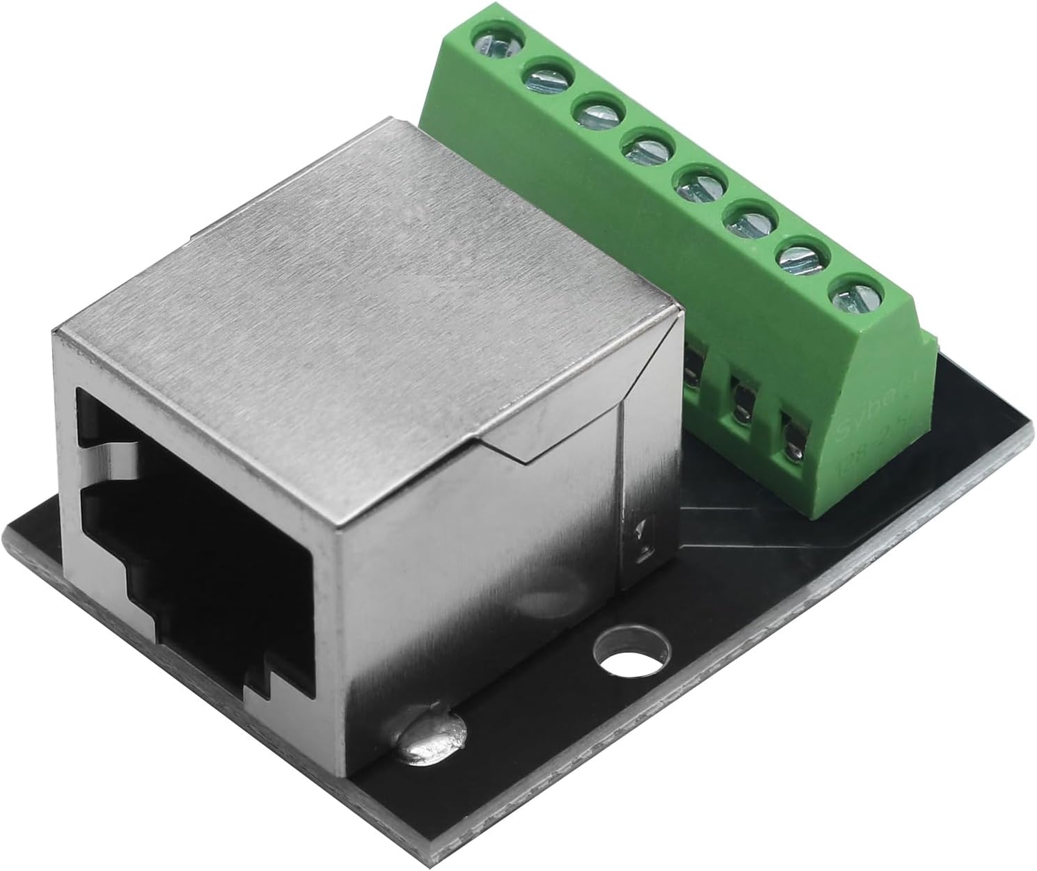 Amazon.com: LUORNG RJ45 Female Socket to 2.54 Pitch Wire Terminal ...