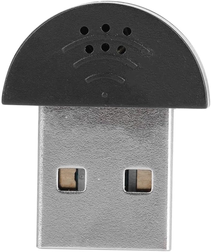 Amazon.com: [USB Microphone Adapter] Portable Studio Speech Mic for PC ...