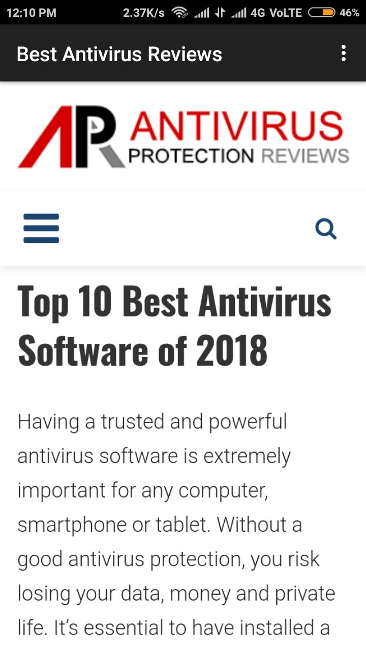 Antivirus Protection Reviews - App on Amazon Appstore