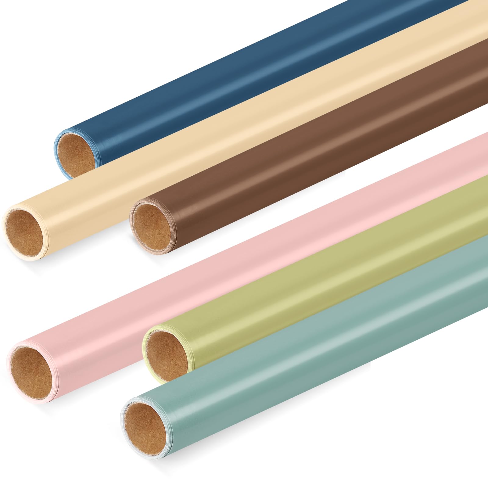 Skyygemm 6 Rolls Bulletin Board Paper Roll Fade Resistant Paper Roll ...