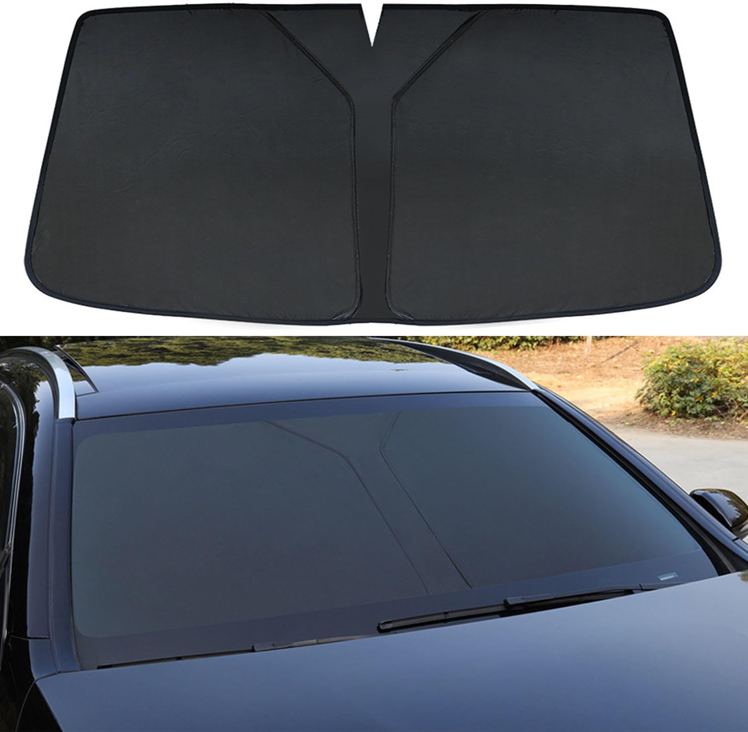 Amazon.com: SWHSWQ Fit for BMW 1 Series F40 2019-2024, Windscreen Sun ...