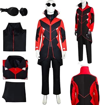 Amazon.com: Eggman Cosplay Outfit Eggman Cosplay Jacket Uniform Full ...
