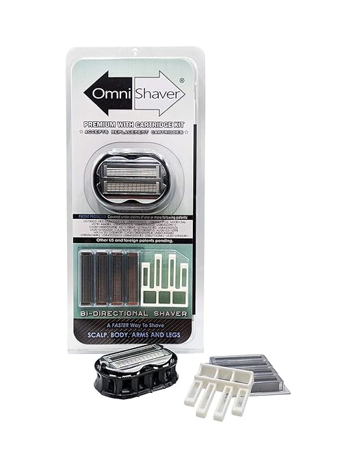 Amazon.com: Premium Omnishaver with Cartridge Kit - The Fastest Way to ...