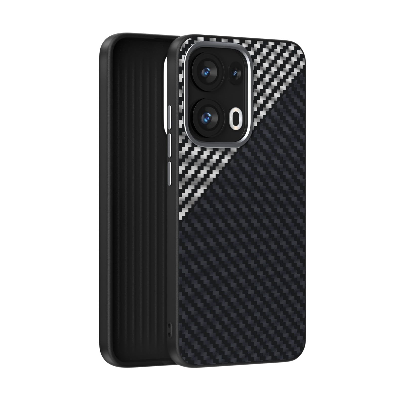 COQUE Phone Case for OPPO Reno 13 Pro Cover,6D Micro-Embossed Texture ...