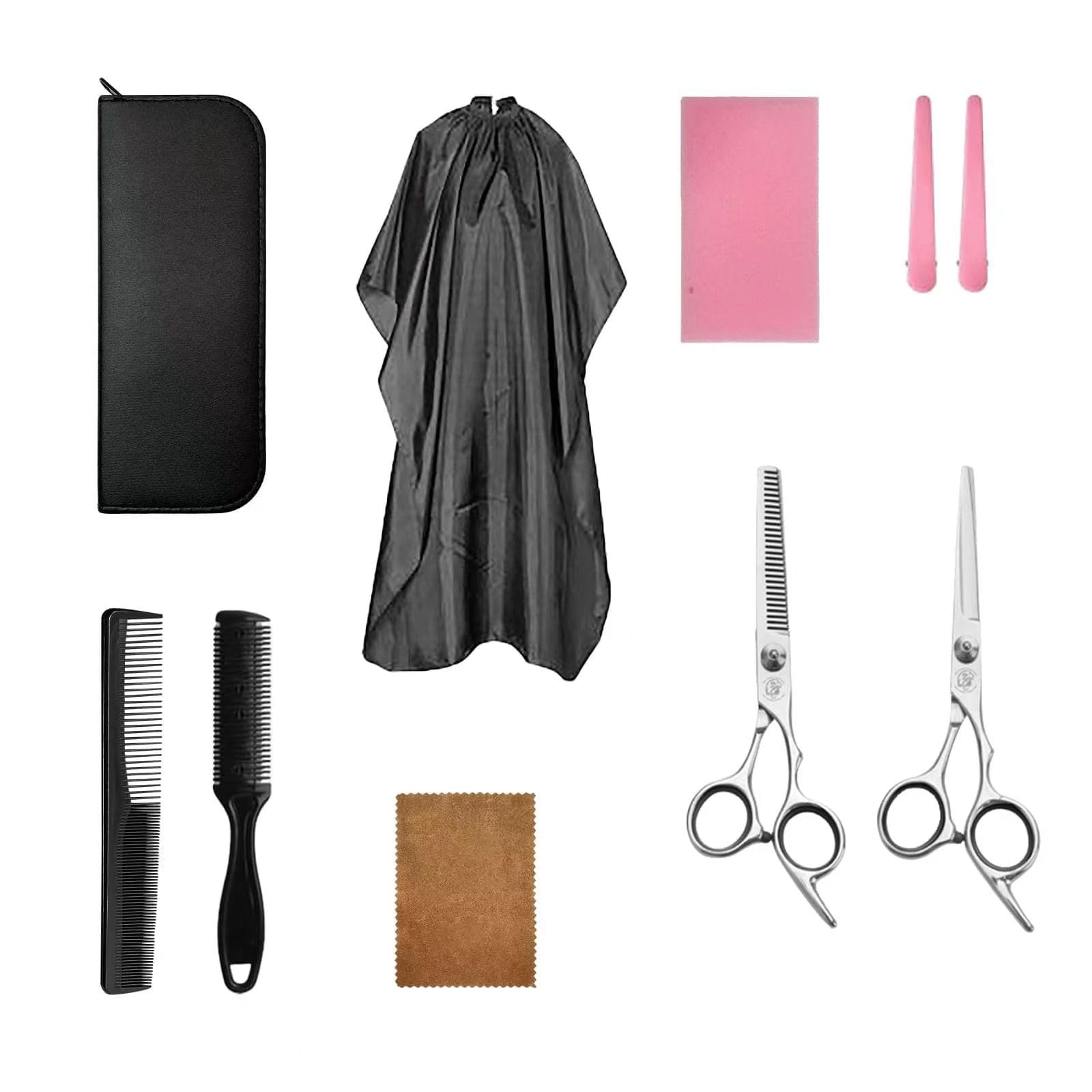 Amazon.com : Generic Hairdressing Scissors Kit for Barber and Home Use ...