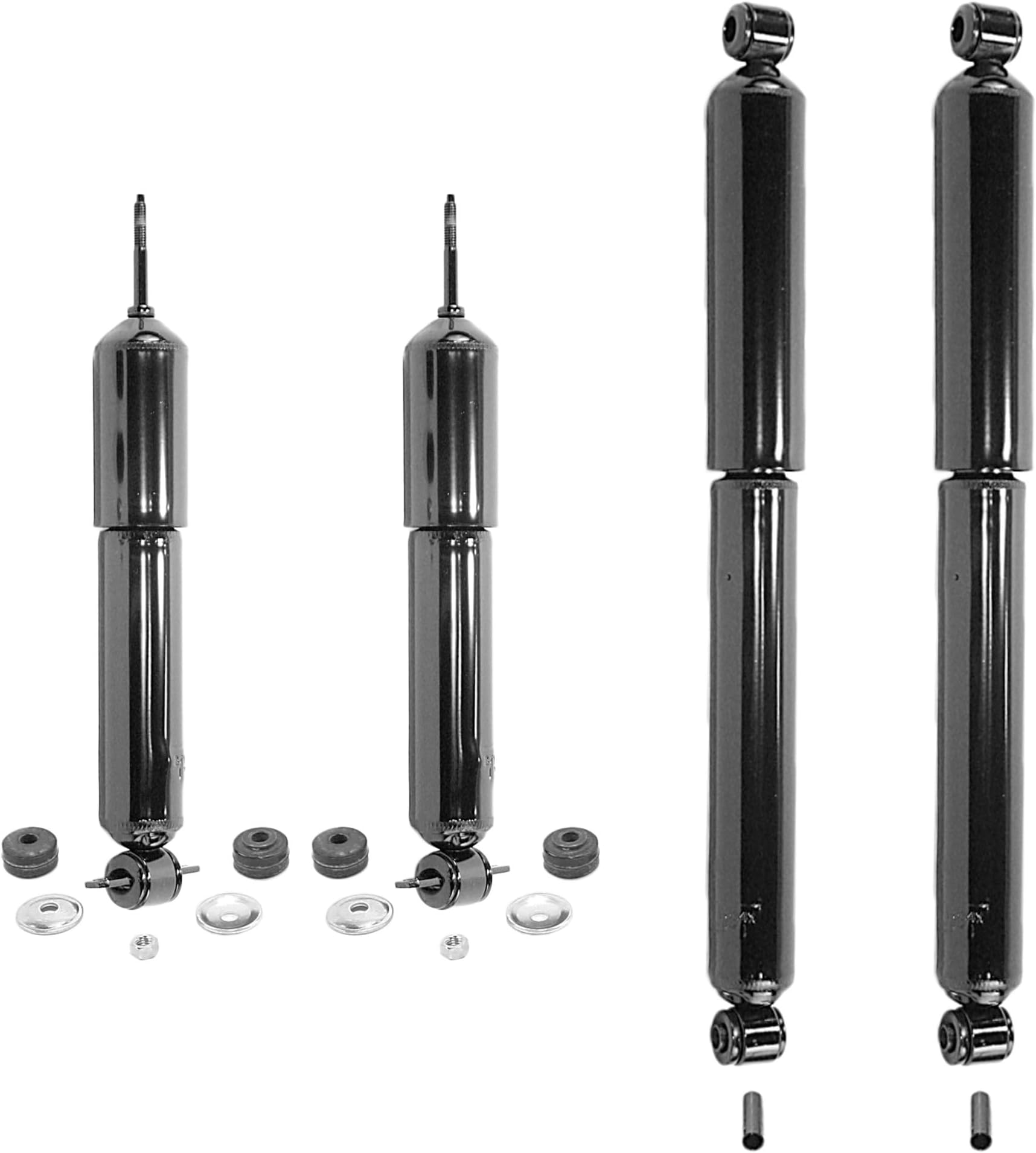 Amazon.com: Monroe 1000071VK 4 pc Front and Rear Suspension Shock ...