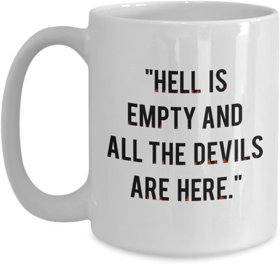 Amazon.com: SpreadPassion Shakespear Quote Mug - Shakespeare Mug ...