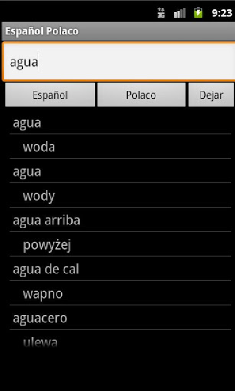 Spanish Polish Dictionary - App on Amazon Appstore