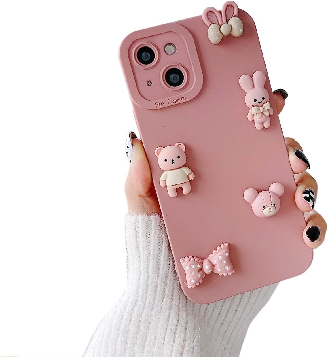 mobistyle Designed for iPhone 13 Cover with Luxury Glitter Cute ...