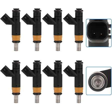 Amazon.com: SET 8 Fuel Injectors 05037479AA For 2006-17 Chrysler Dodge ...