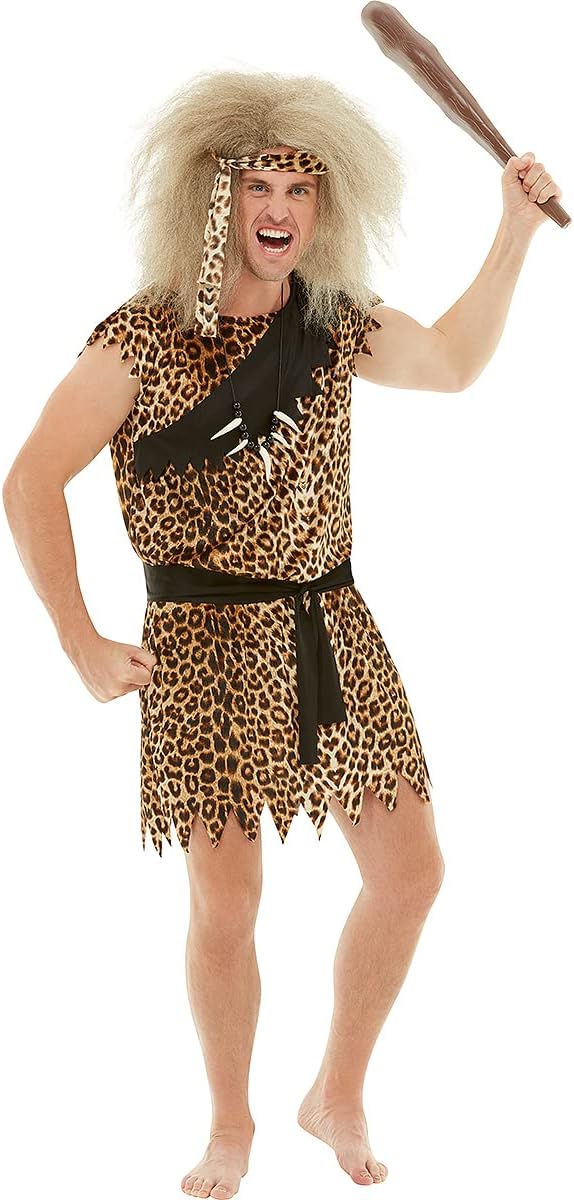 Funidelia | Caveman costume for man size M Caveman, Stone Age, Caveman ...