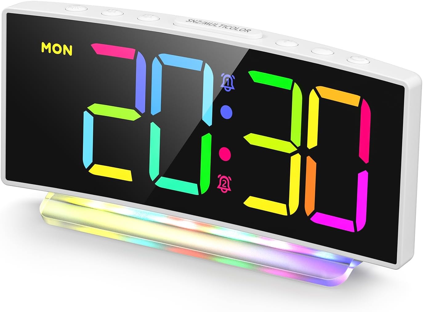 Technoline WT 490 LED-Wecker schwarz: Amazon.de: Elektronik & Foto