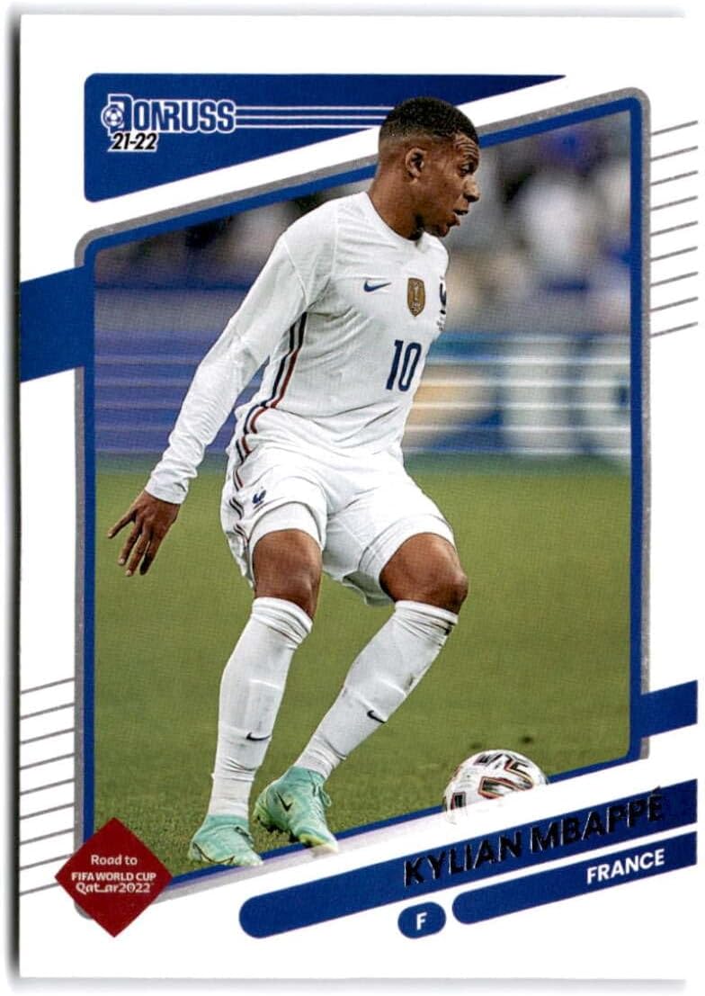 Amazon.com: 2021-22 Donruss Road to Qatar #60 KYLIAN MBAPPE France ...